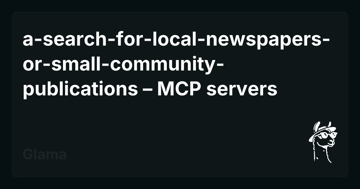 a-search-for-local-newspapers-or-small-community-publications – MCP ...