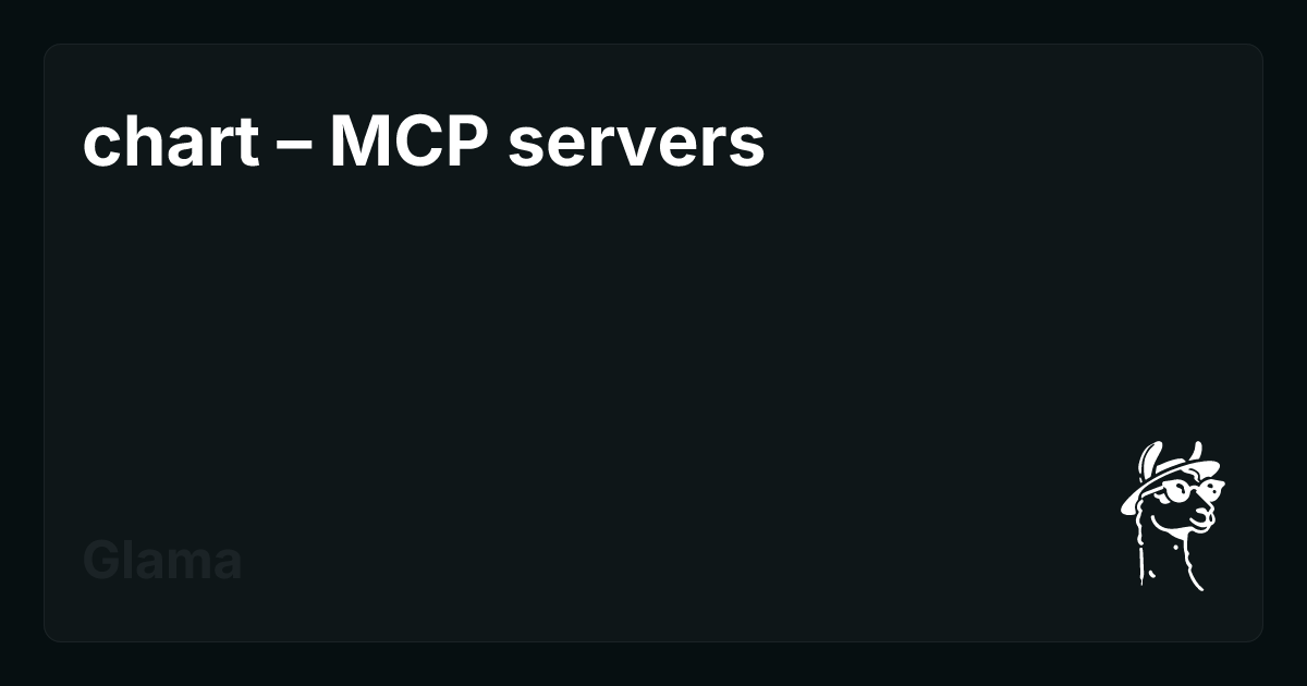 chart – MCP servers | Glama