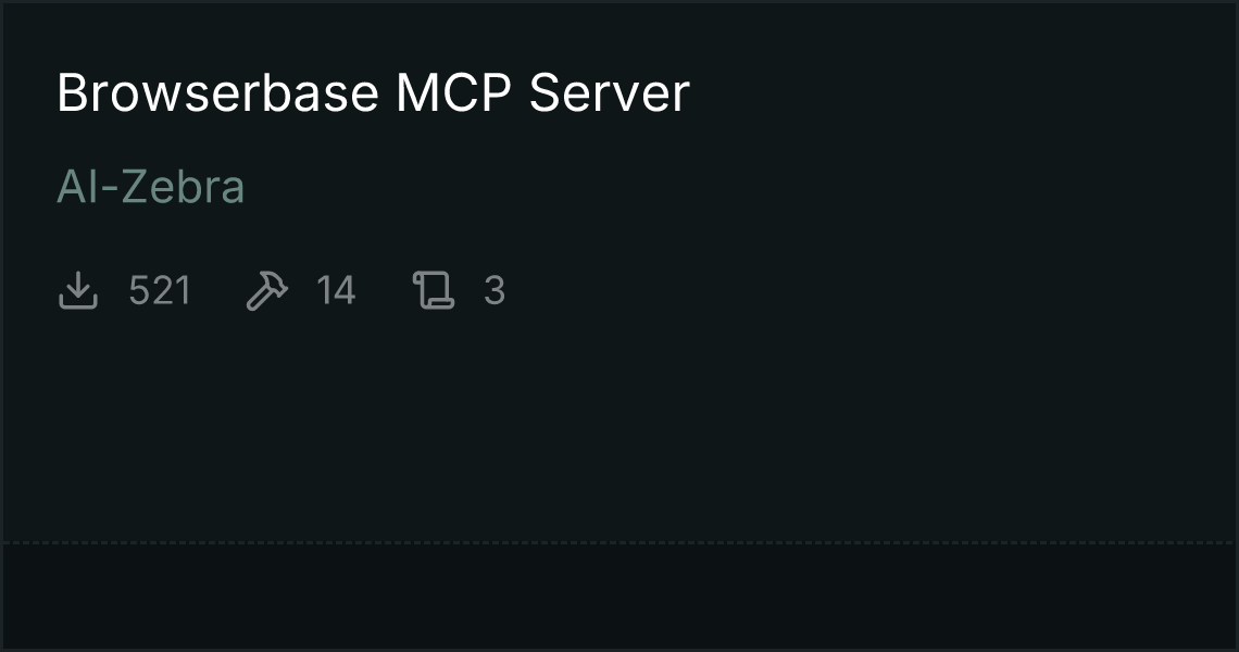 Schema | Browserbase MCP Server | Glama