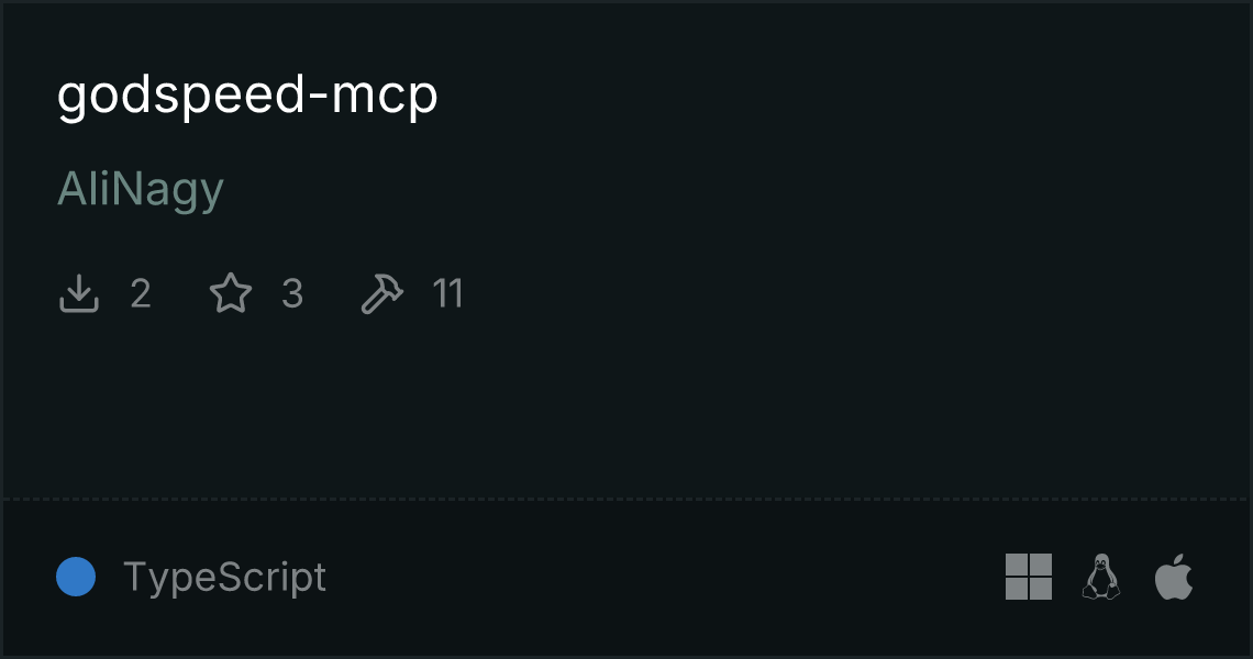 godspeed-mcp | Glama