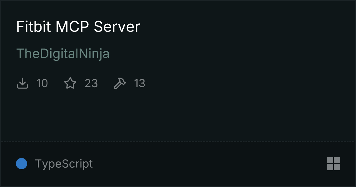 Fitbit MCP Server | Glama