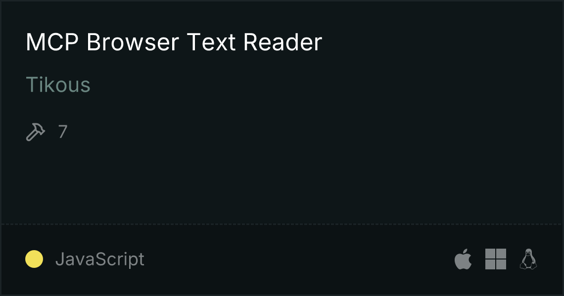 launch_chrome_manually - MCP Browser Text Reader | Glama