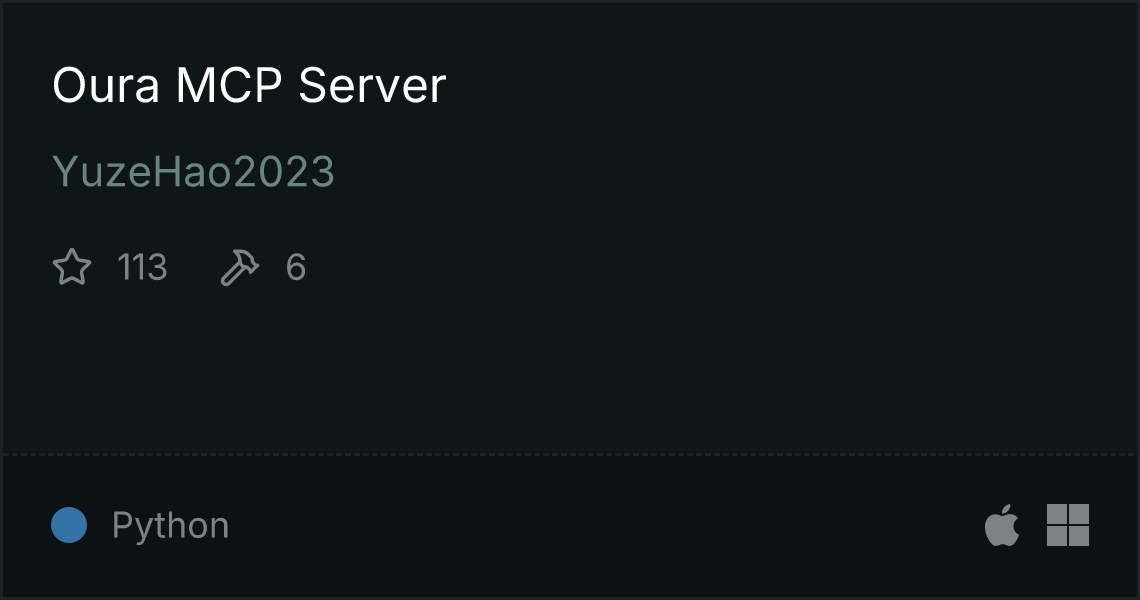 get_today_resilience_data - Oura MCP Server | Glama