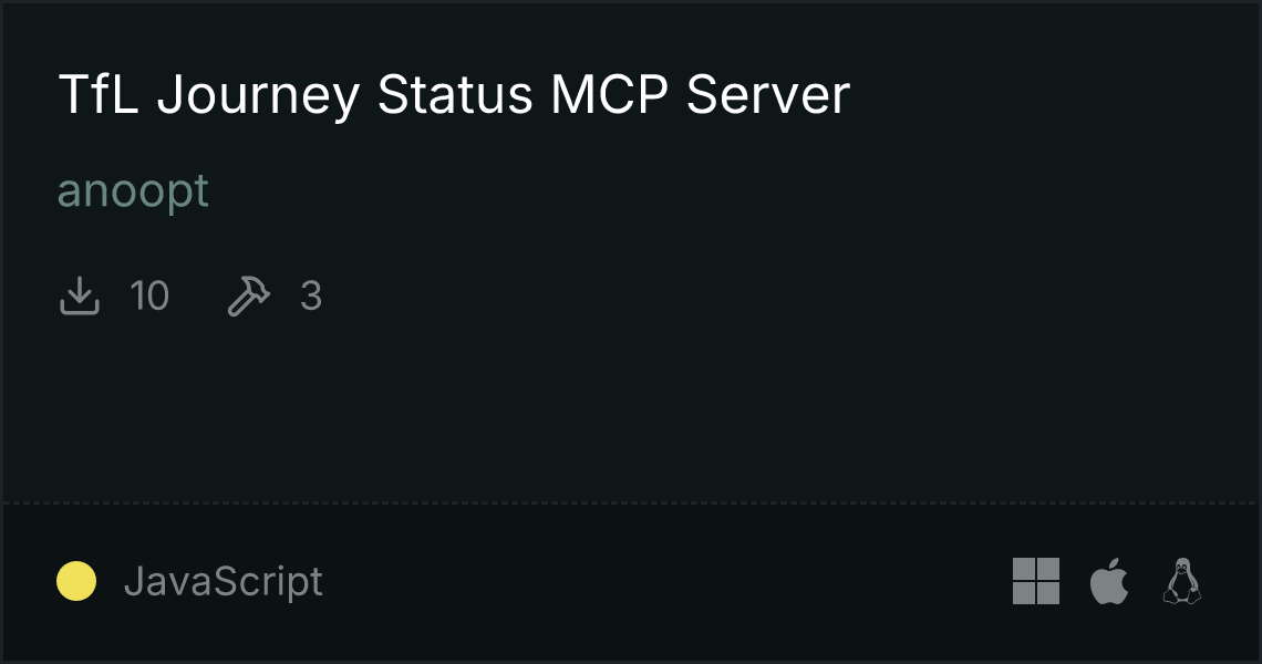 get_line_status_detail - TfL Journey Status MCP Server | Glama