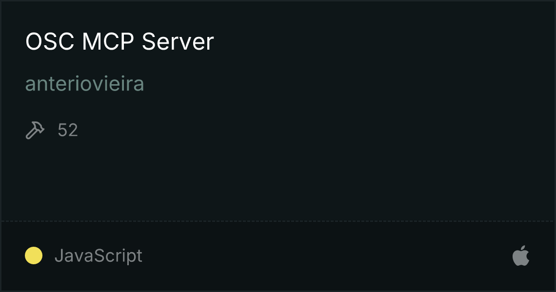 osc_get_mixer_status - OSC MCP Server | Glama