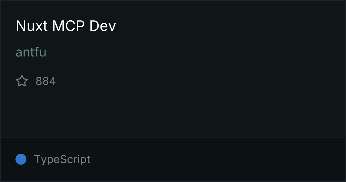 Schema | Nuxt MCP Dev | Glama