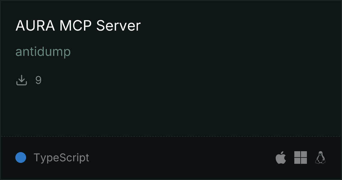 AURA MCP Server | Glama