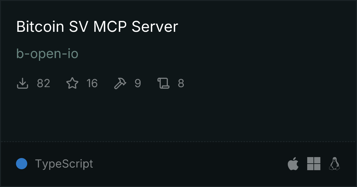 ordinals_getTokenByIdOrTicker - Bitcoin SV MCP Server | Glama