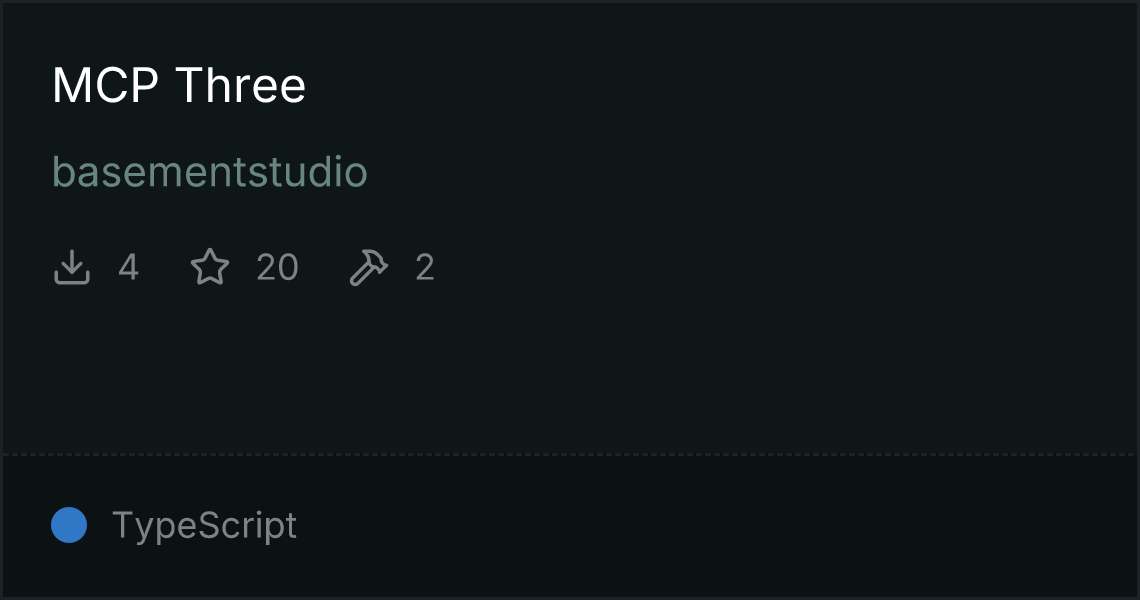 Discussions | MCP Three | Glama