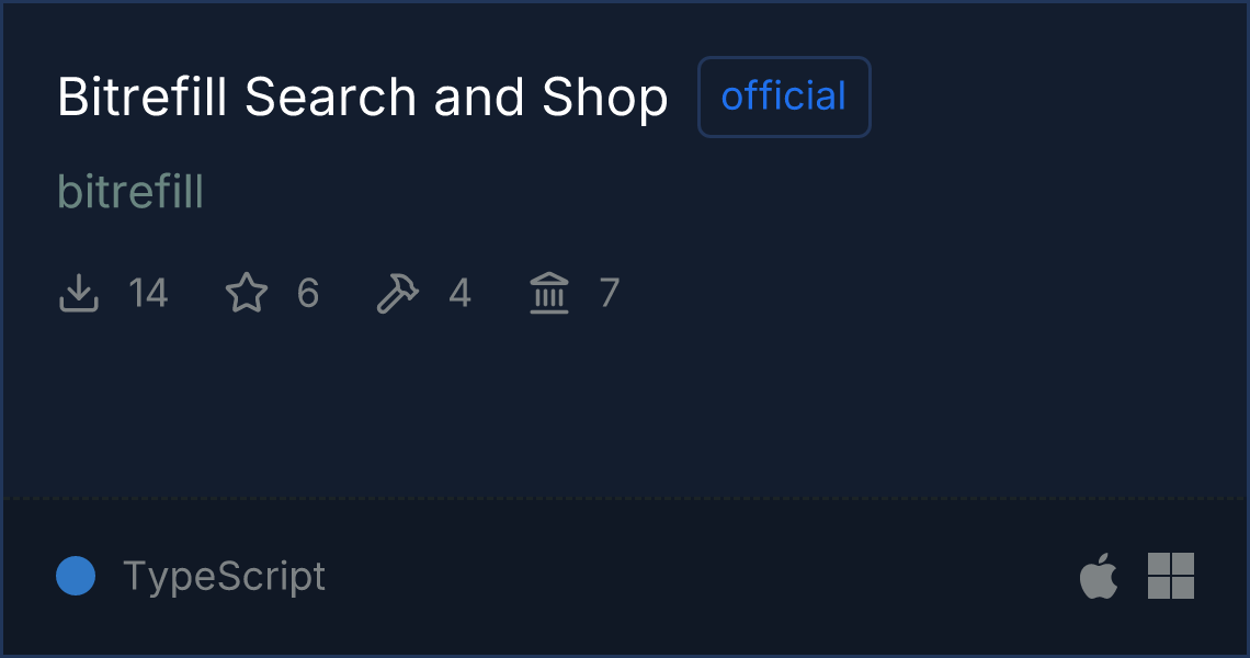Bitrefill Search and Shop by bitrefill | Glama
