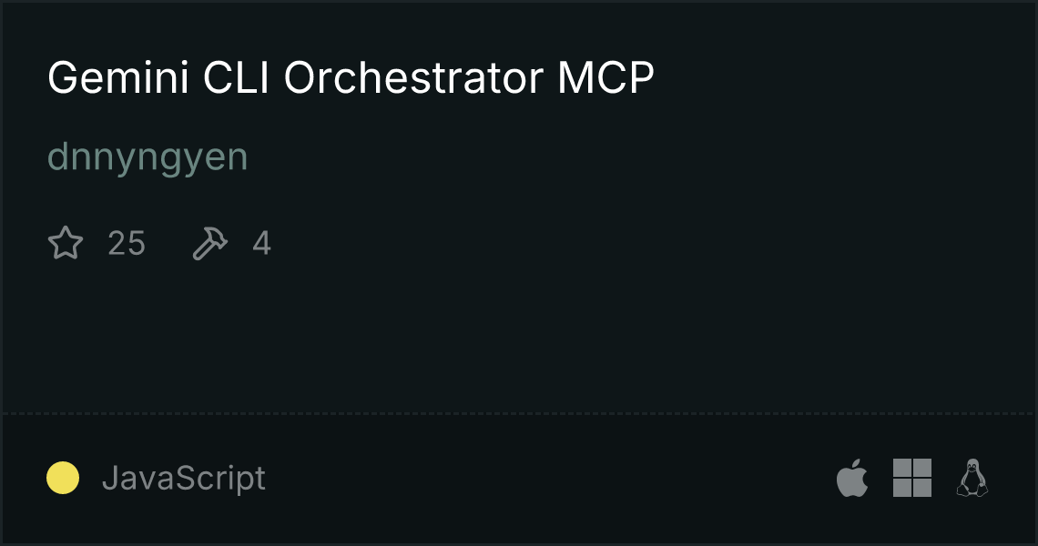 gemini_plan_analysis - Gemini CLI Orchestrator MCP | Glama