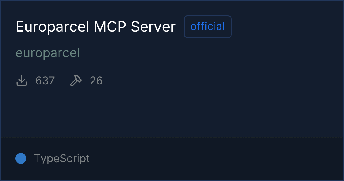 Europarcel MCP Server | Glama
