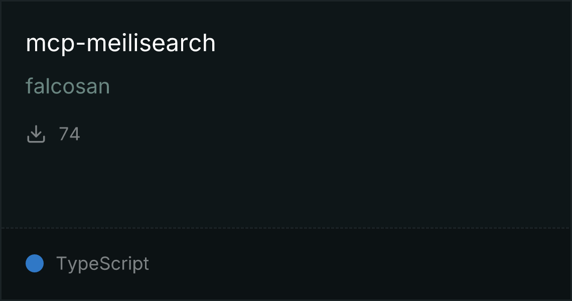 Schema | mcp-meilisearch | Glama