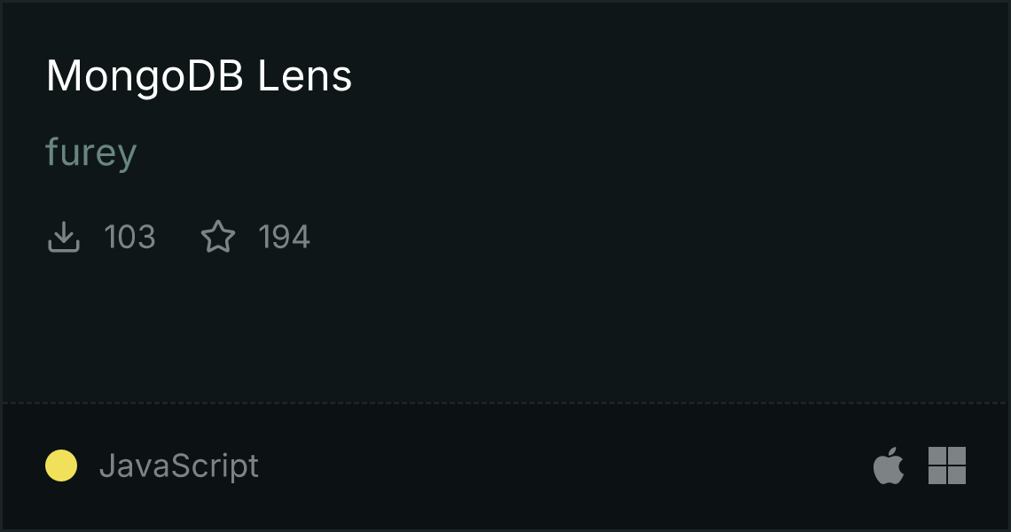 MongoDB Lens | Glama