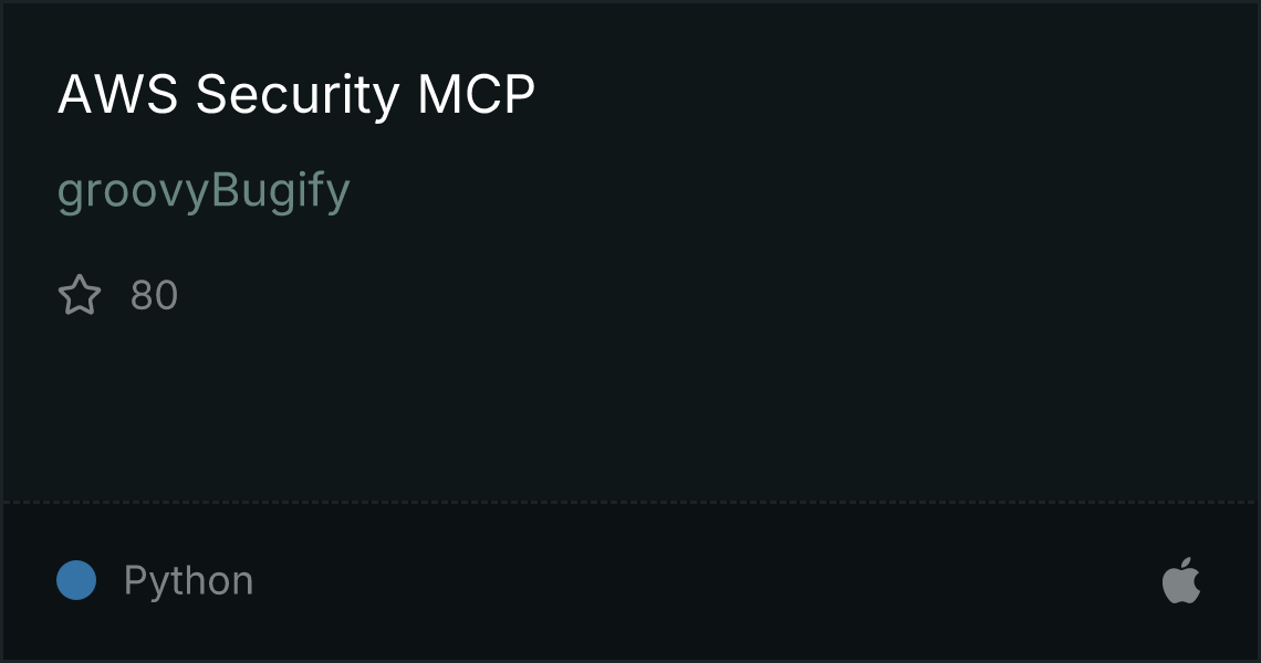 AWS Security MCP | Glama