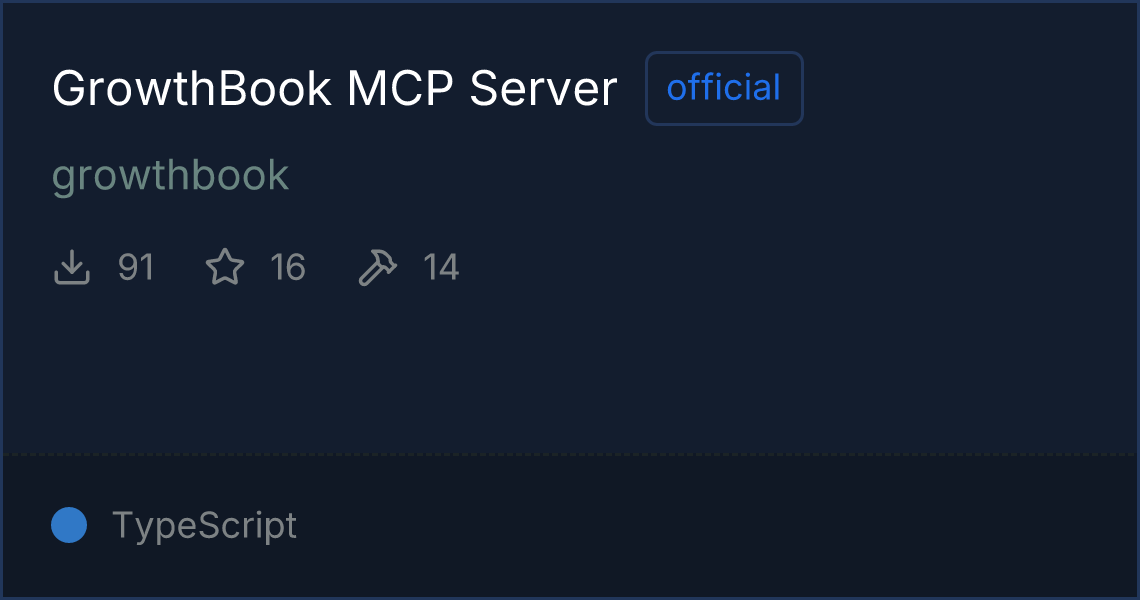 GrowthBook MCP Server | Glama