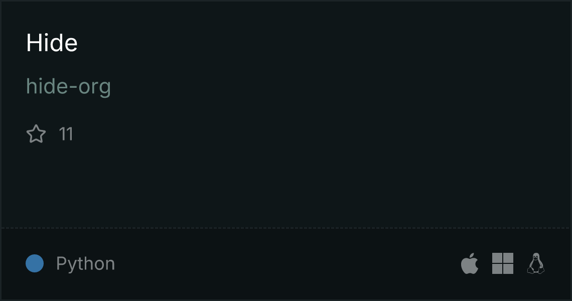 Hide by hide-org | Glama