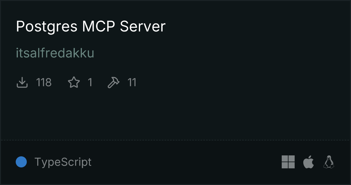 Schema | Postgres MCP Server | Glama