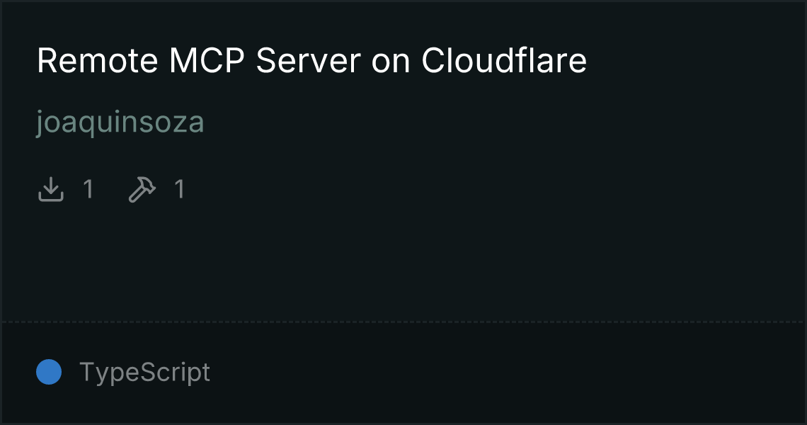 Score | Remote MCP Server on Cloudflare | Glama