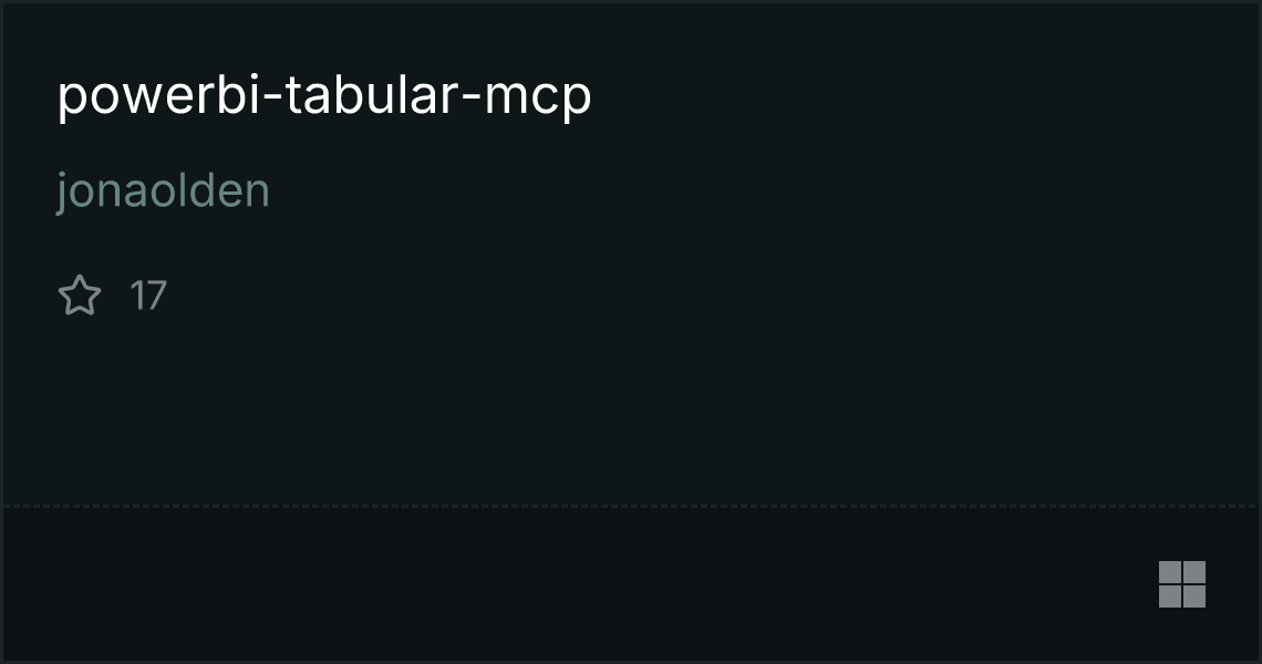 tabular-mcp by jonaolden | Glama