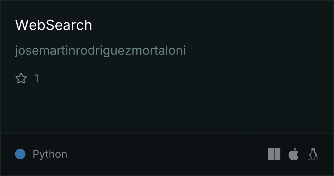 Inspect | WebSearch | Glama