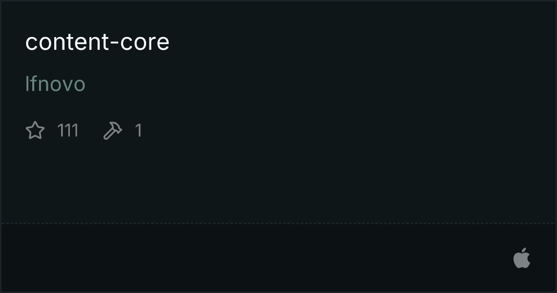 content-core by lfnovo | Glama