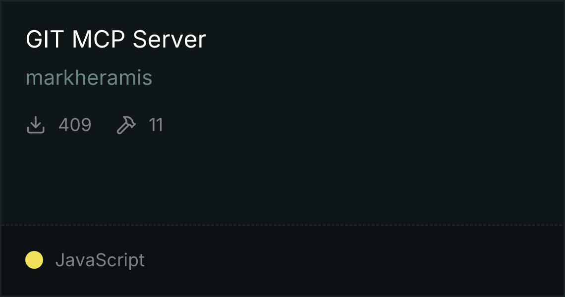 git_clone - GIT MCP Server | Glama