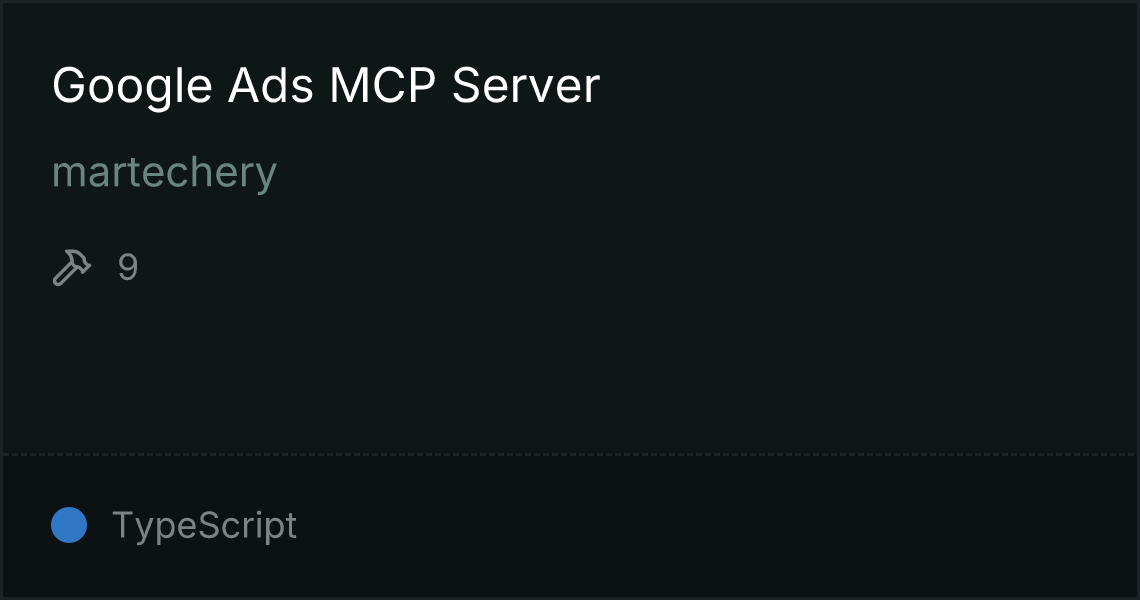 manage_auth - Google Ads MCP Server | Glama