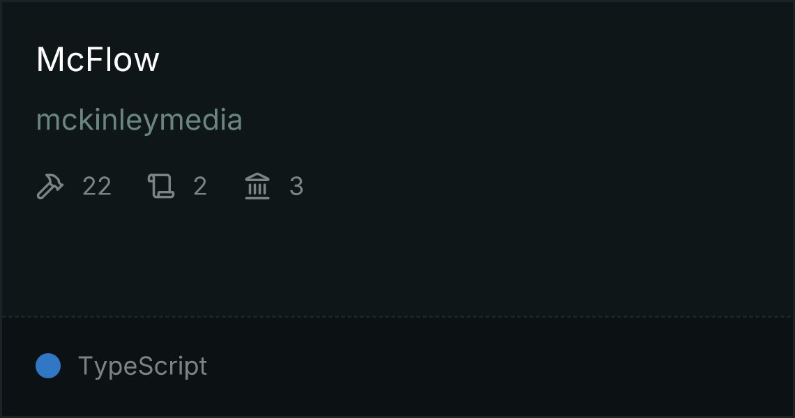 McFlow by mckinleymedia | Glama