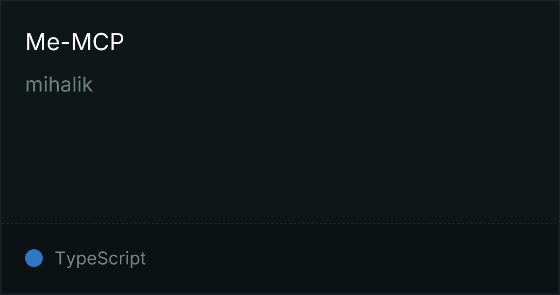 Me-MCP | Glama
