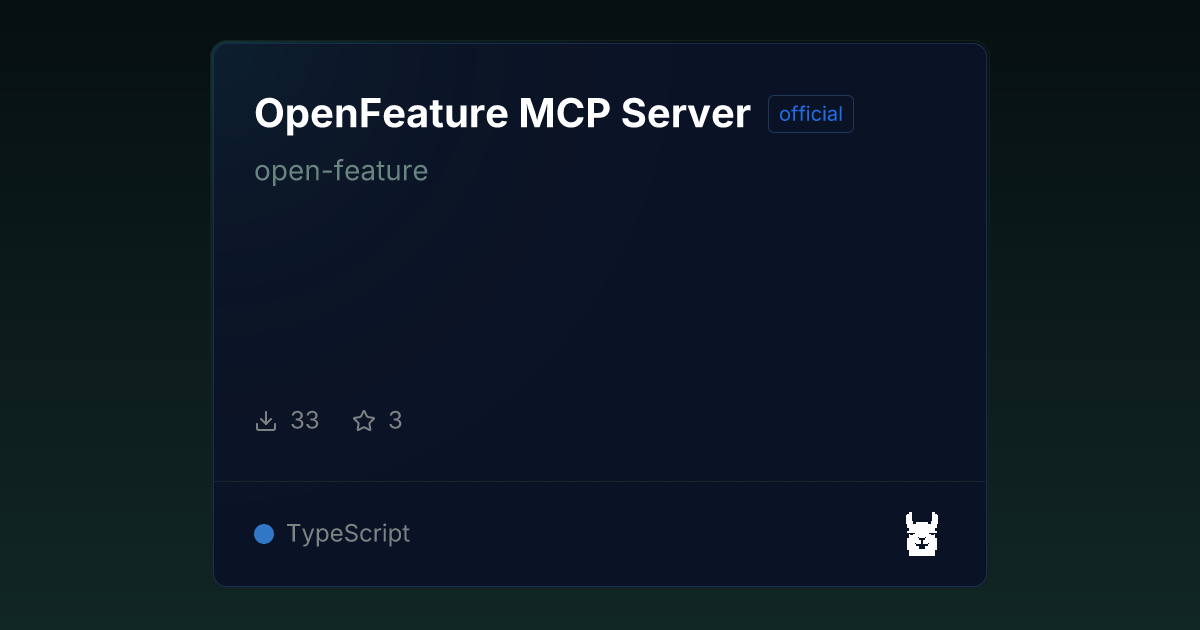 Schema | OpenFeature MCP Server | Glama