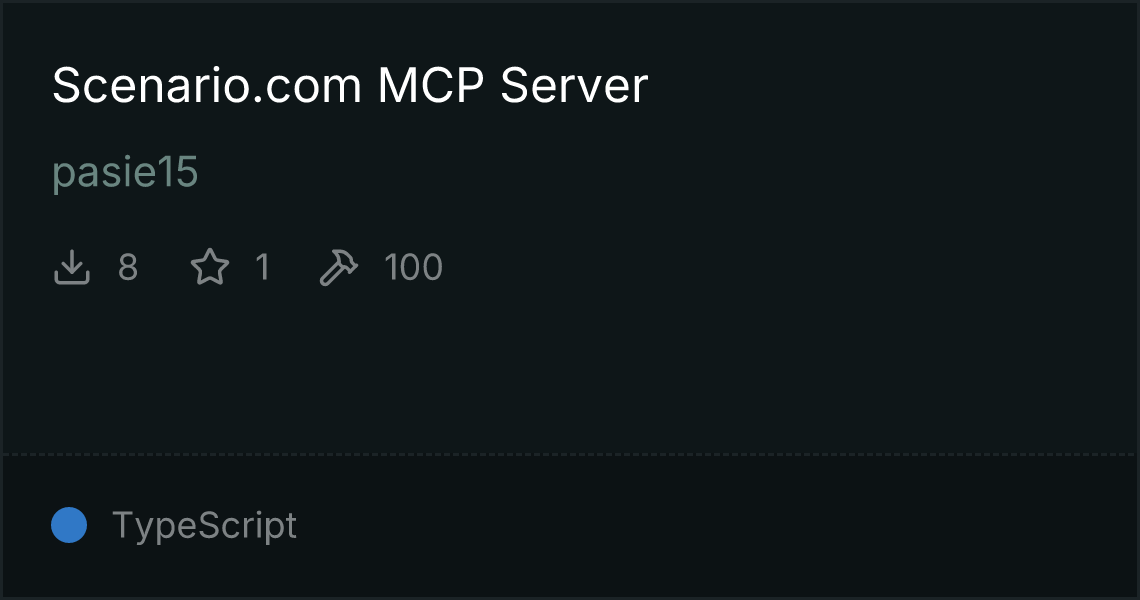 get-public-models - Scenario.com MCP Server | Glama