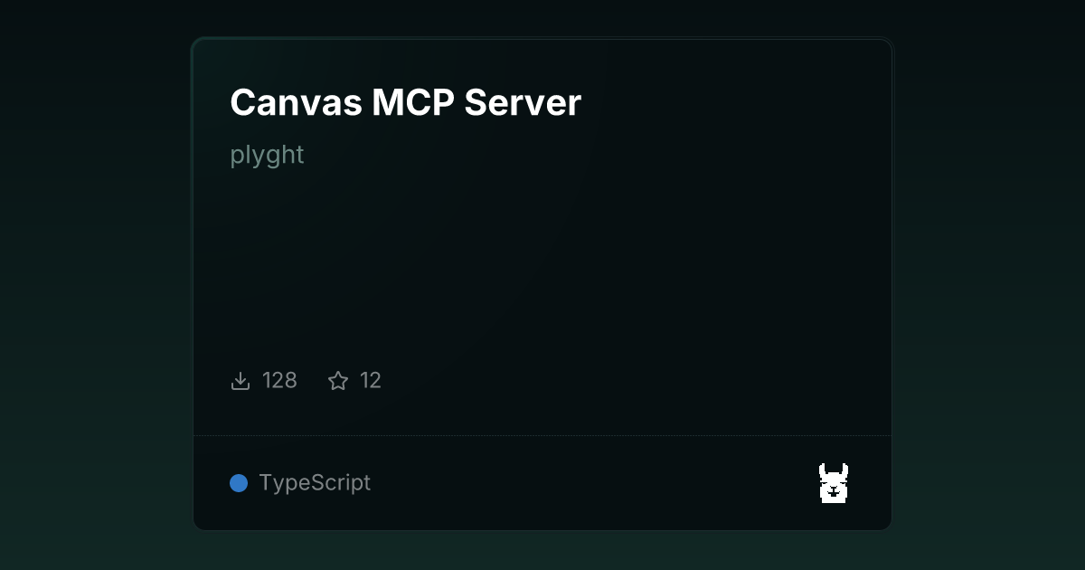 Canvas MCP Server by plyght | Glama