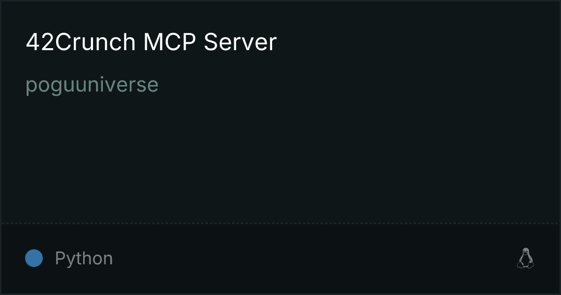 Discussions | 42Crunch MCP Server | Glama