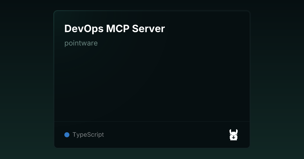 DevOps MCP Server by pointware | Glama