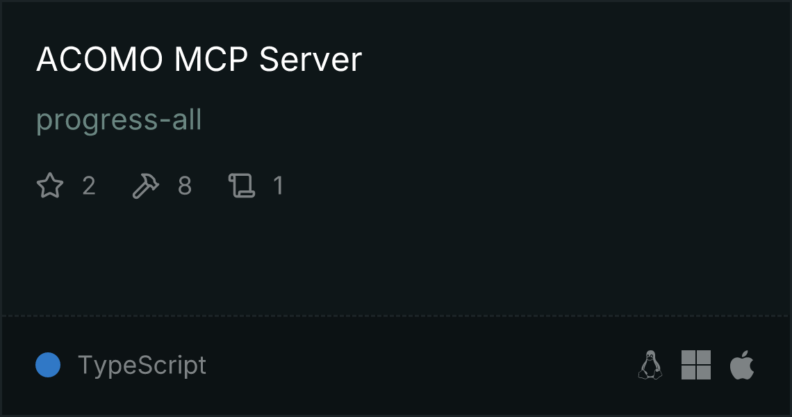 call_api - ACOMO MCP Server | Glama