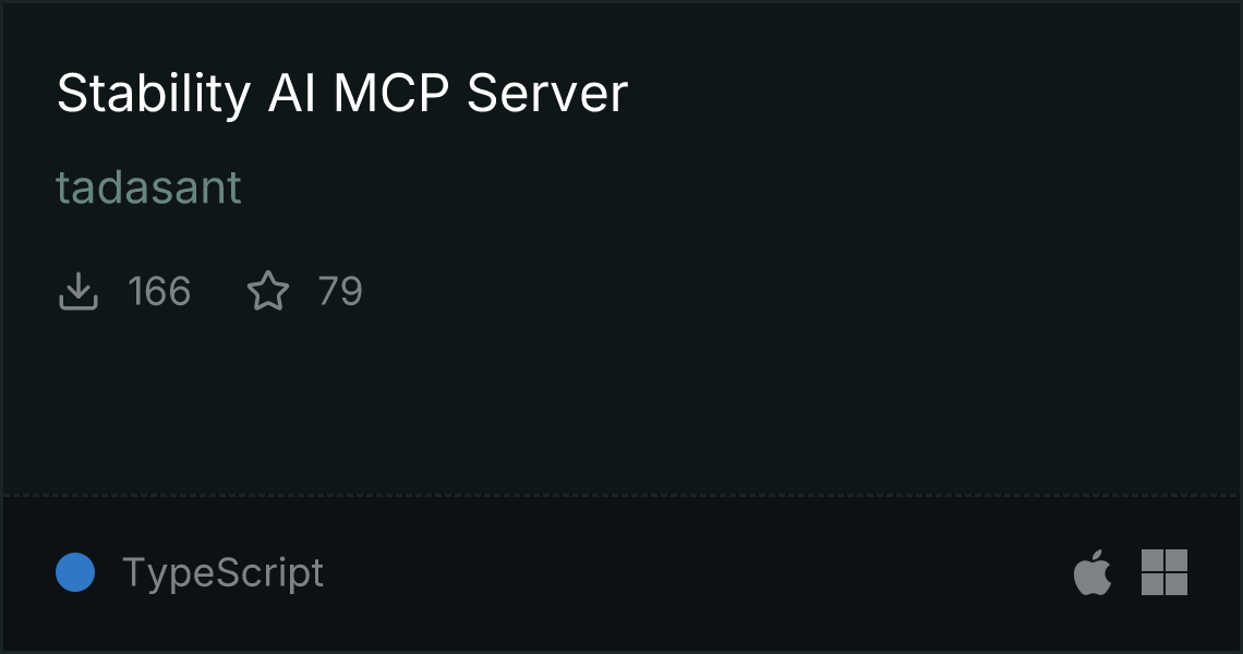 Schema | Stability AI MCP Server | Glama