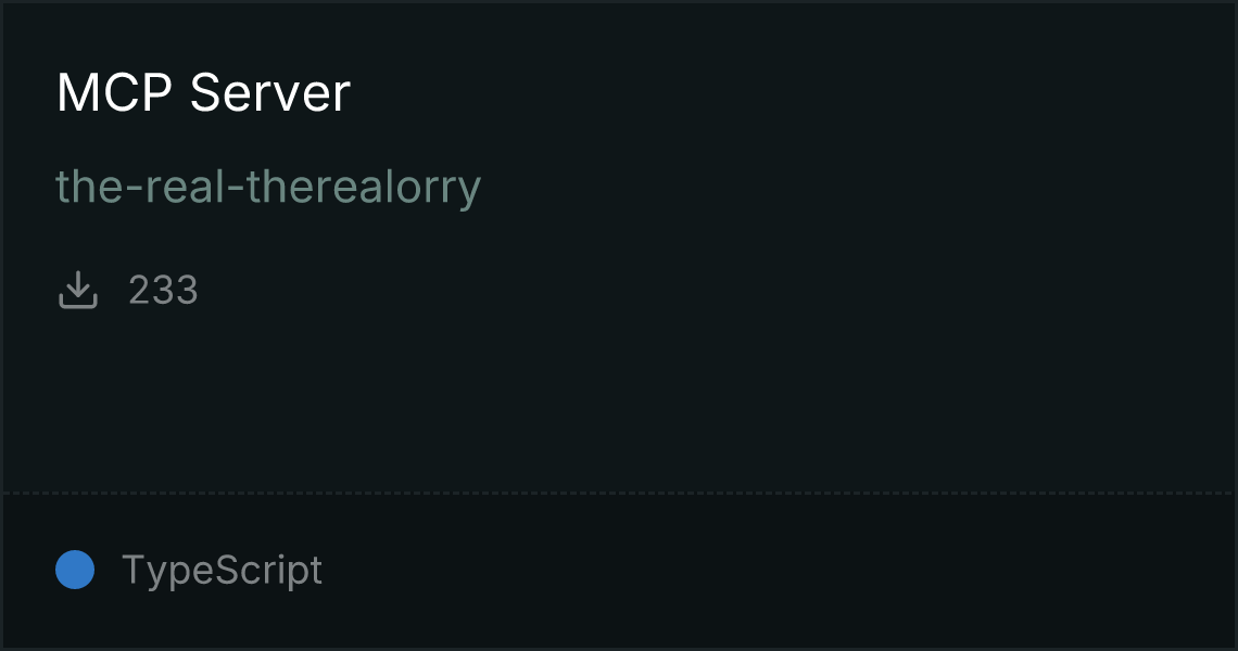 MCP Server | Glama