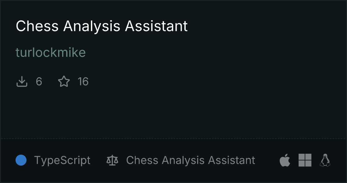 Chess Analysis Assistant | Glama