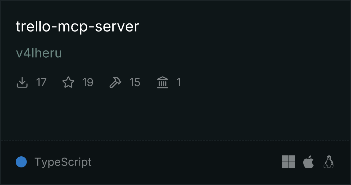 trello-mcp-server by v4lheru | Glama
