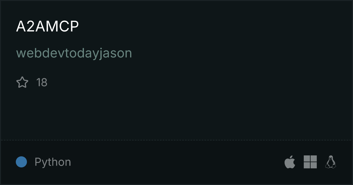 Score | A2AMCP | Glama