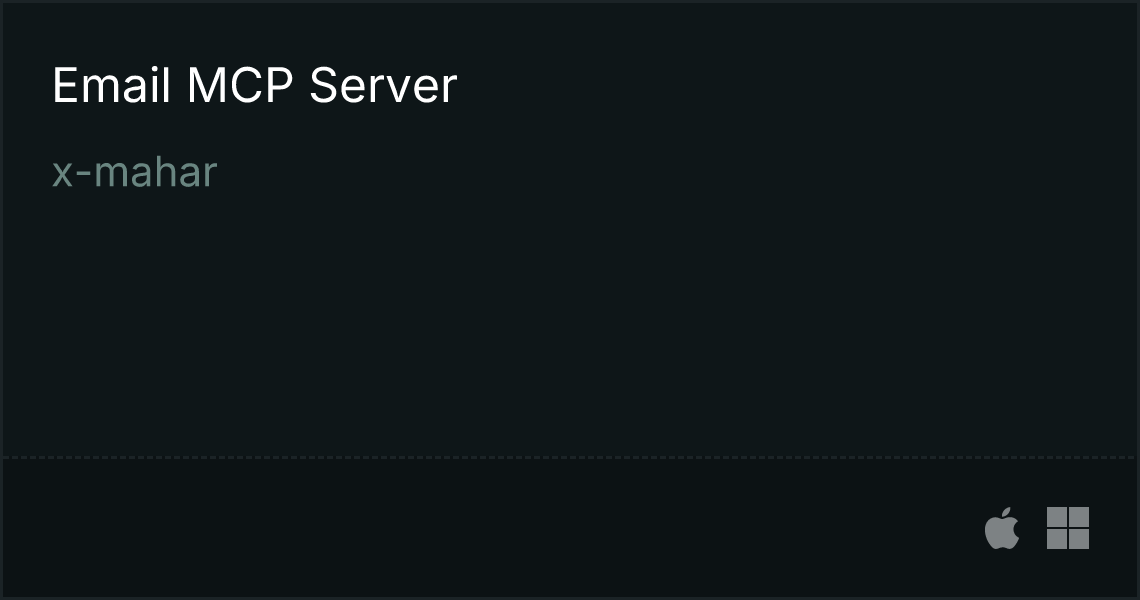 Score | Email MCP Server | Glama