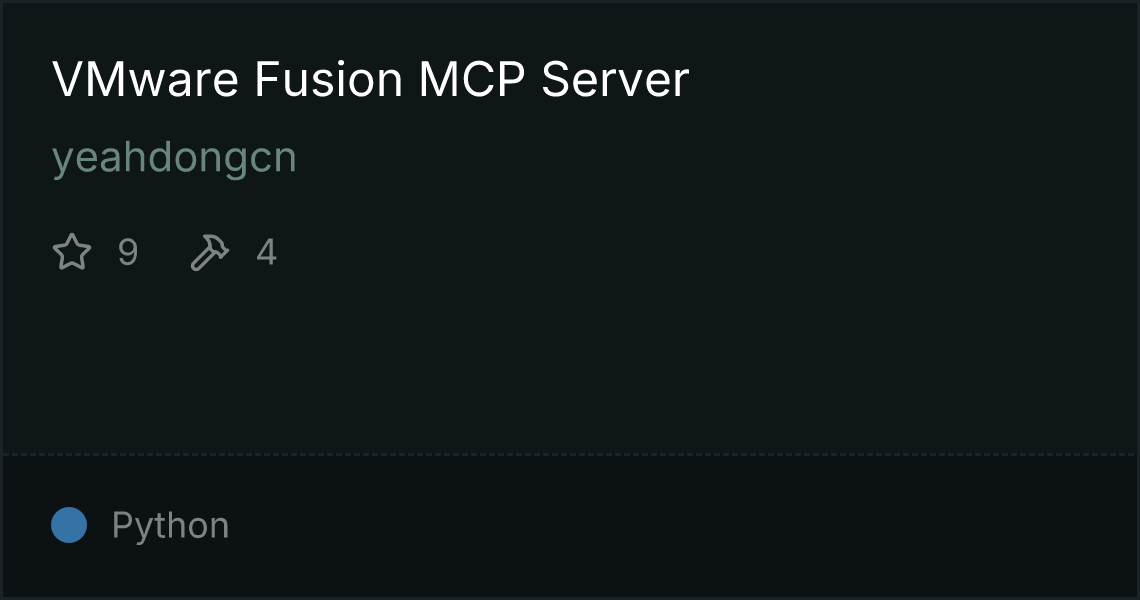 get_vm_power_state - VMware Fusion MCP Server | Glama