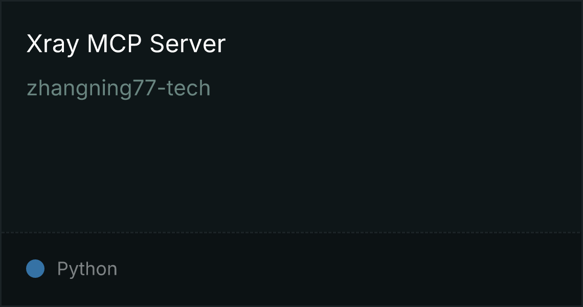 Xray MCP Server | Glama